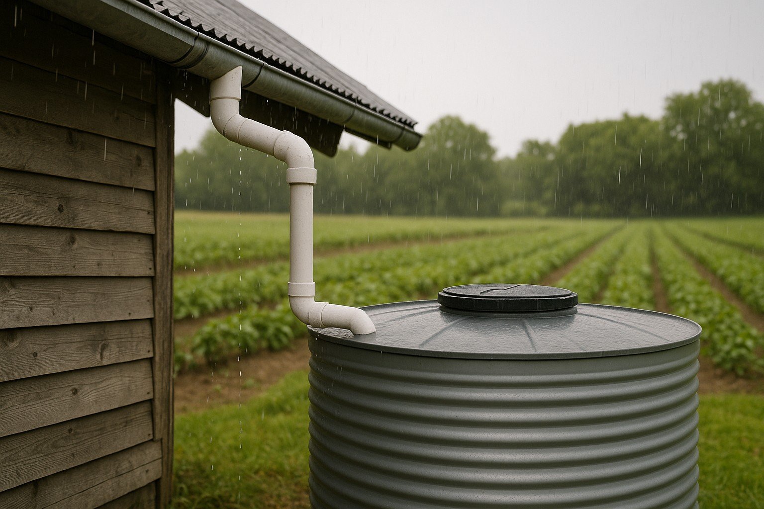 Rainwater Harvesting for Your Farm: A Smart Water Solution - Farmer